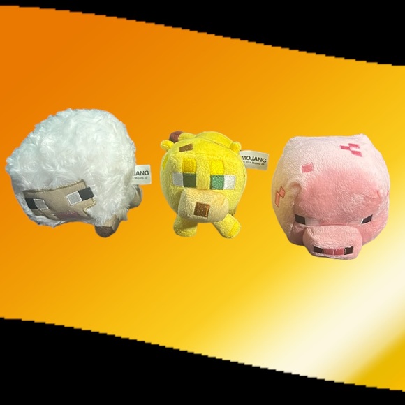 Minecraft | Toys | Mojang Minecraft Stuffed Animal Set Of 3 ...